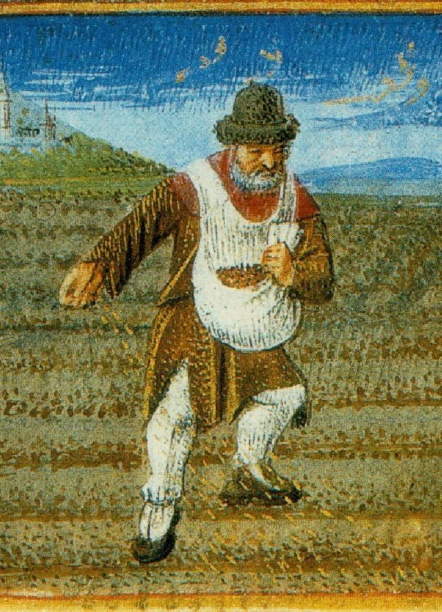 Medieval Peasants Farming
