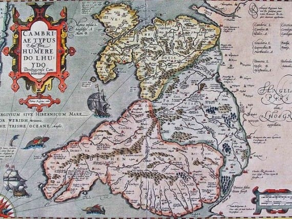 Medieval England Map