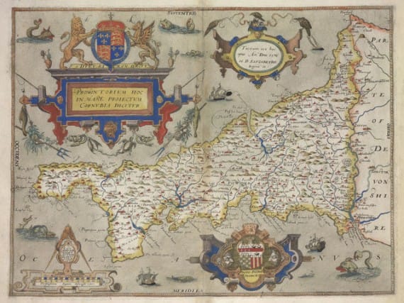Medieval England Map