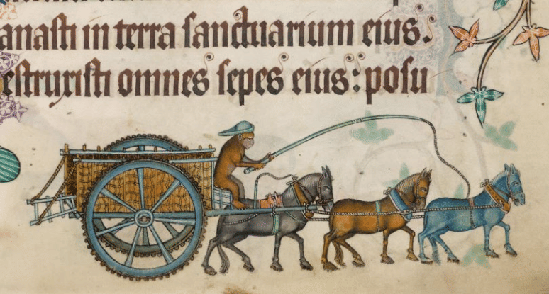 Medieval Merchant Cart