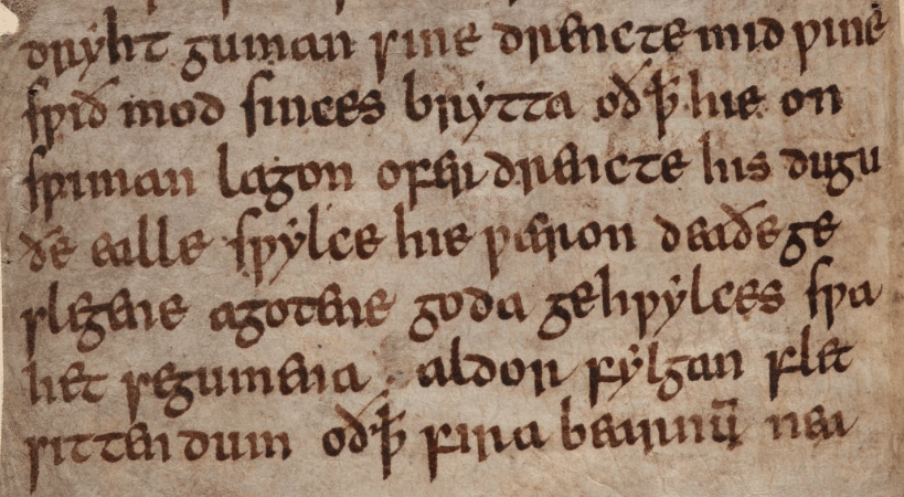 Old English Writing