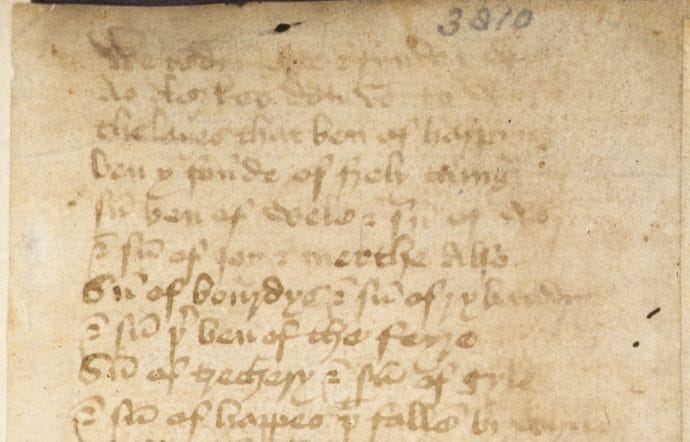 Middle English Writing