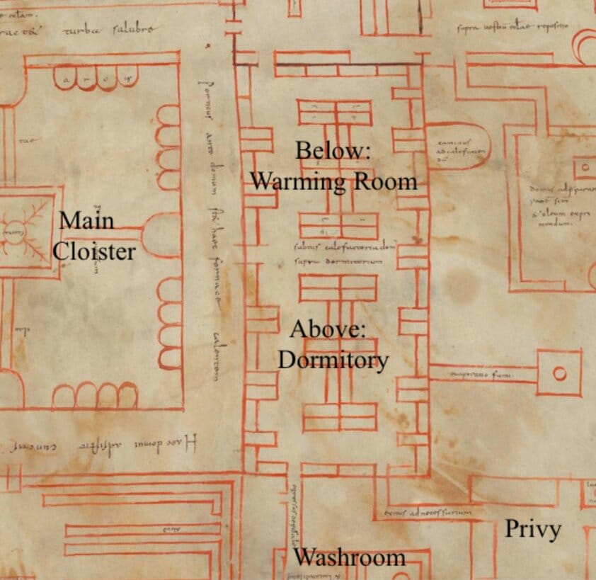 Medieval Monastery Layout