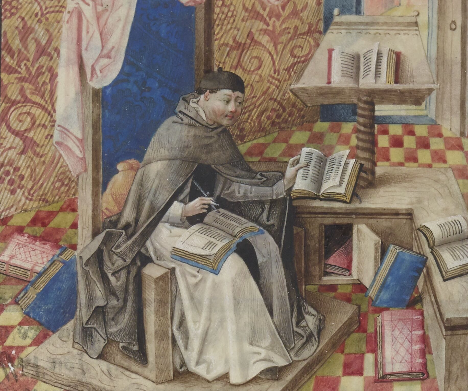 Medieval Scribe Desk
