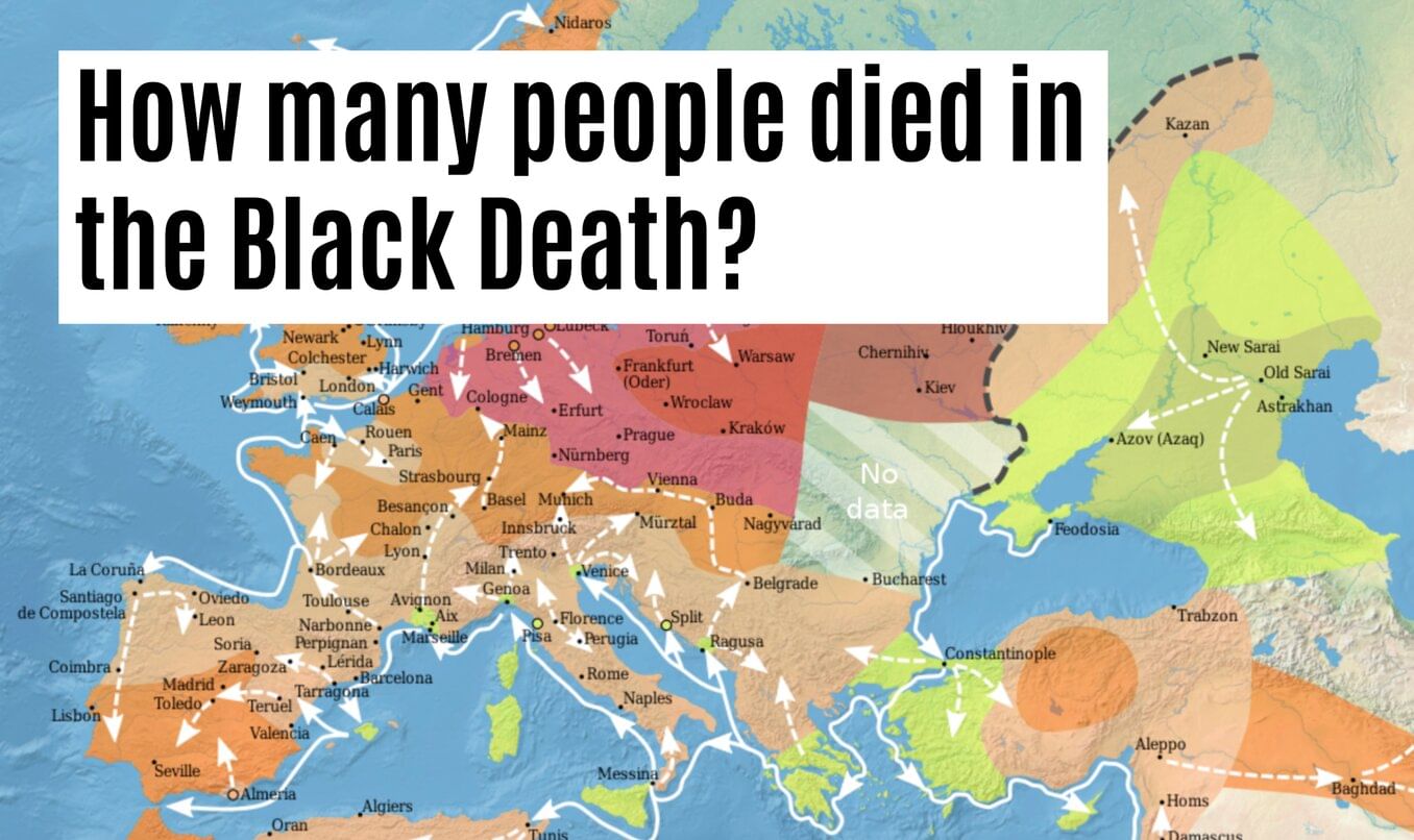 Black Death World Map