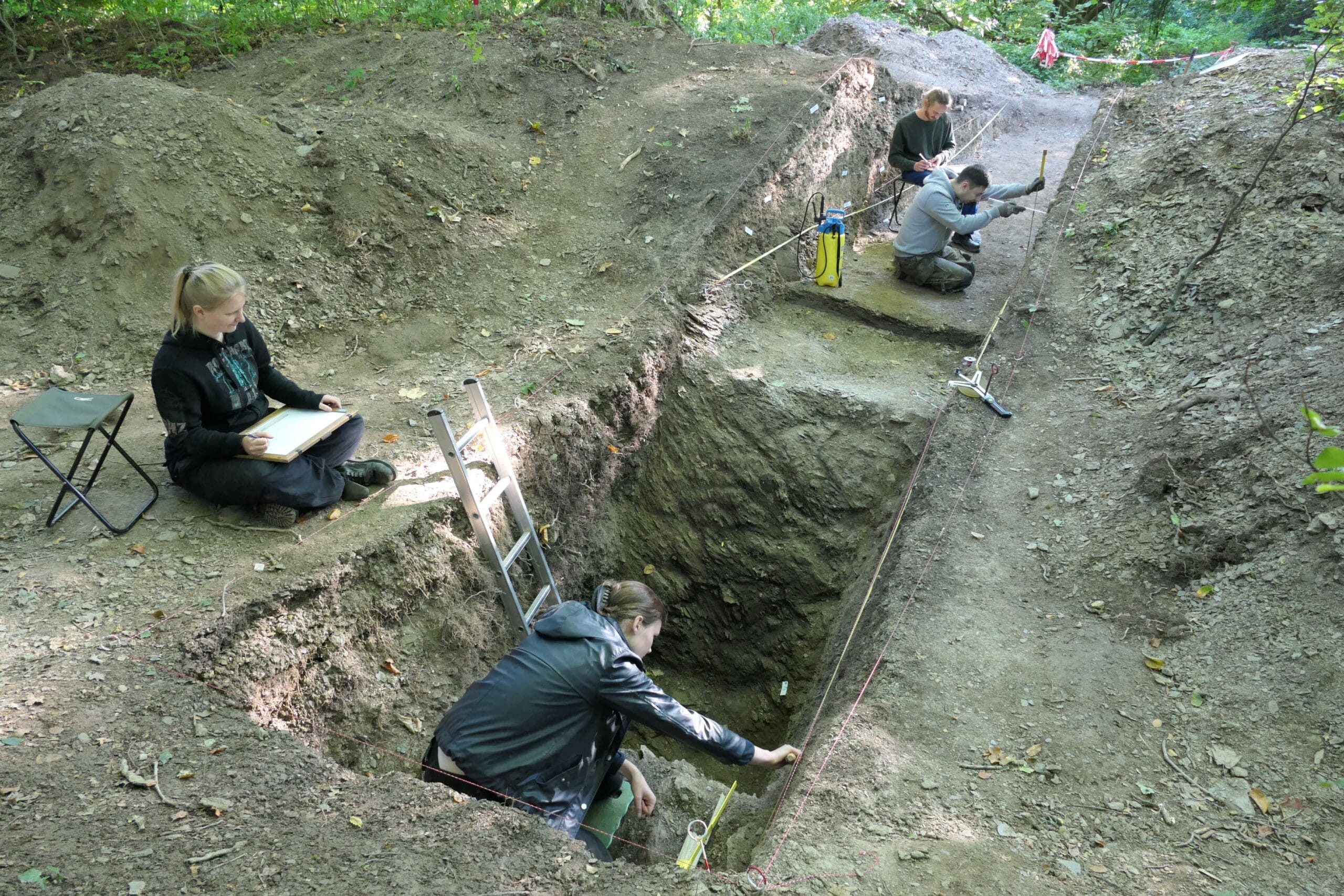Archaeologists explore deserted medieval village in Germany ...