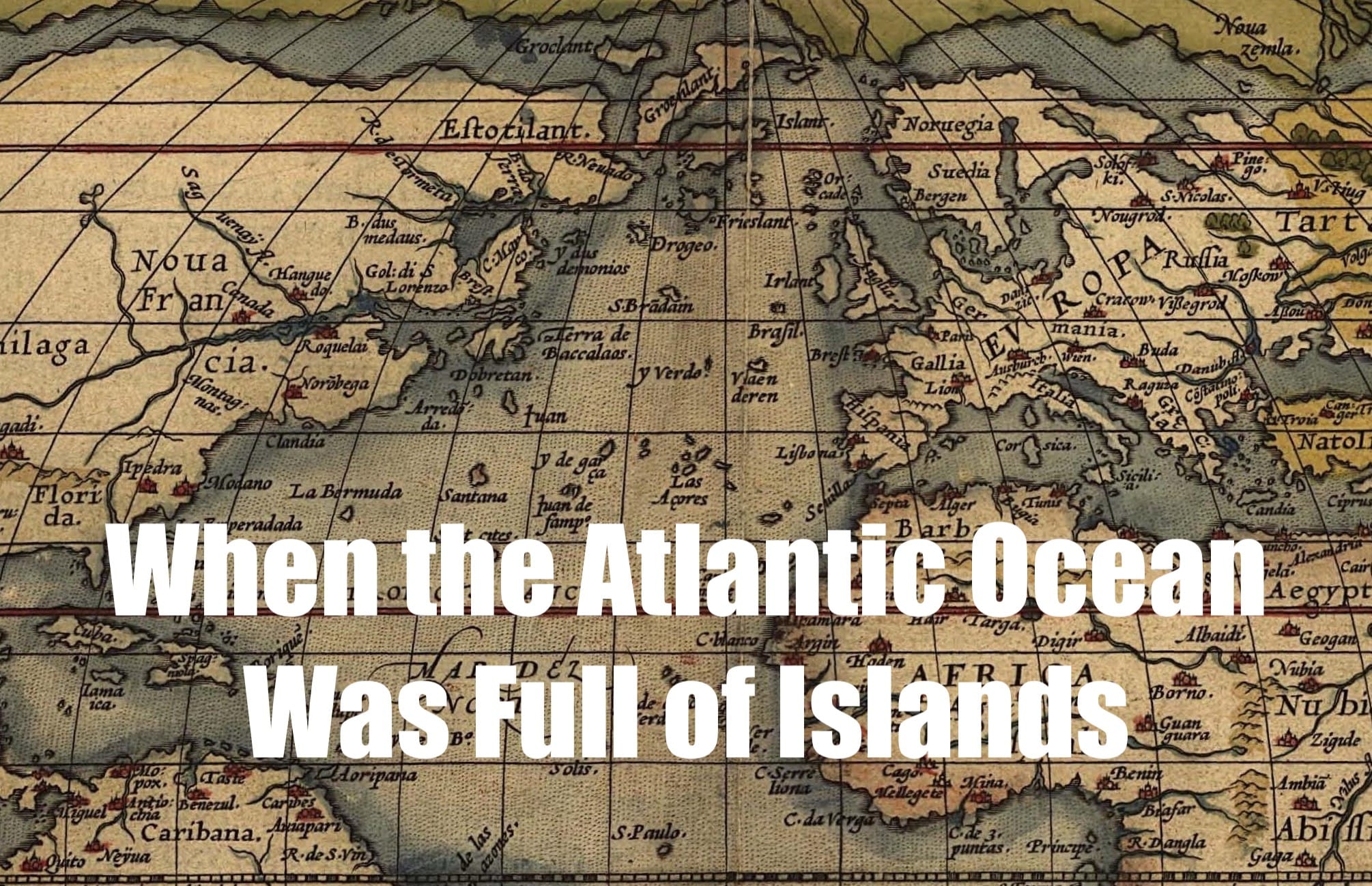 What Islands Are In The Atlantic Ocean