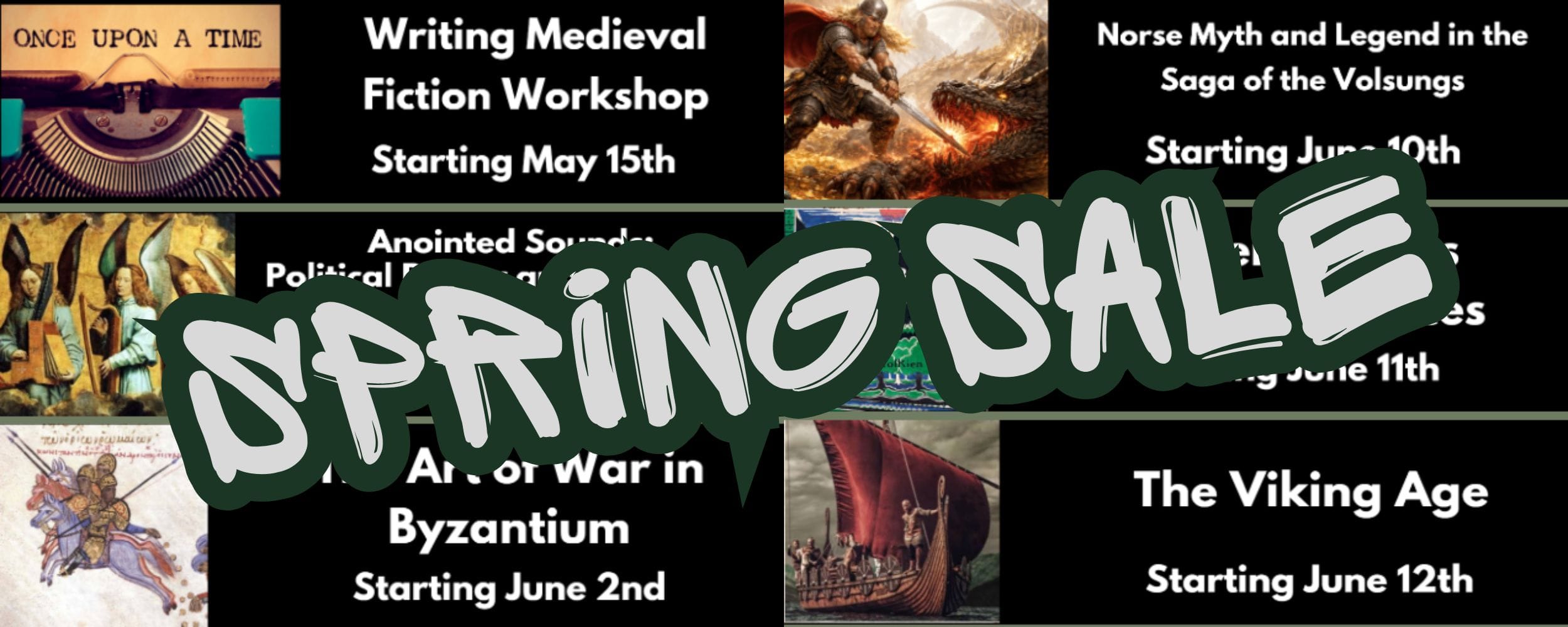 Save 15% on Medieval Online Courses with Our Spring Sale - Medievalists.net